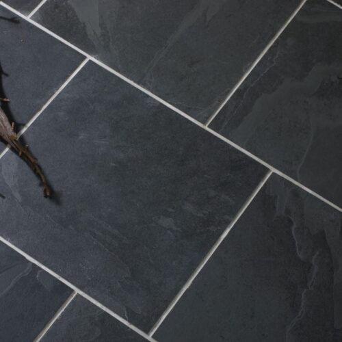 Brazilian Black Calibrated Riven Slate Natural Stone Slate Tiles Online ...