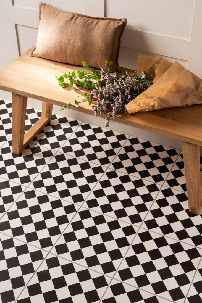 Harlequin Small Black Decorative Tiles Online - Tile & Floor Bath ...