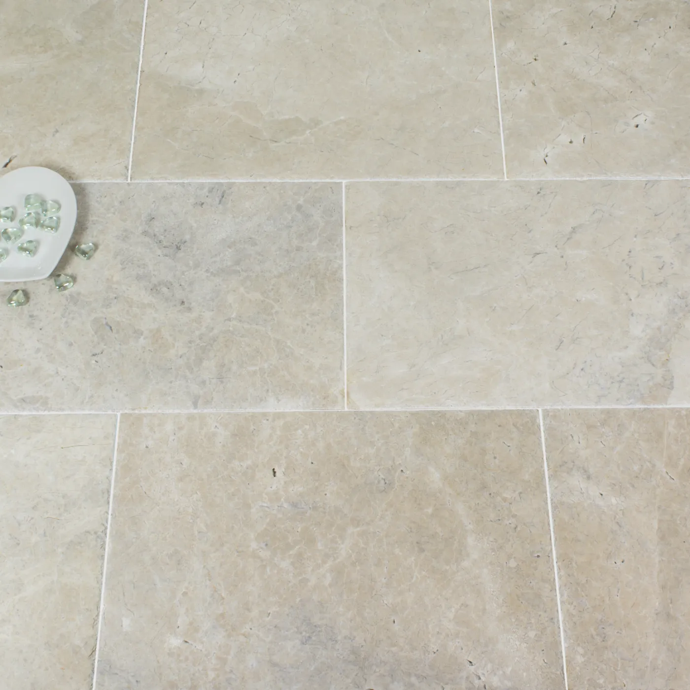 St Moritz Brushed & Chiselled Edge Marble - Tile & Floor Bath & Chippenham